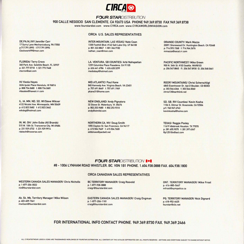 CIRCA CATALOG 2002 32 — Postimages