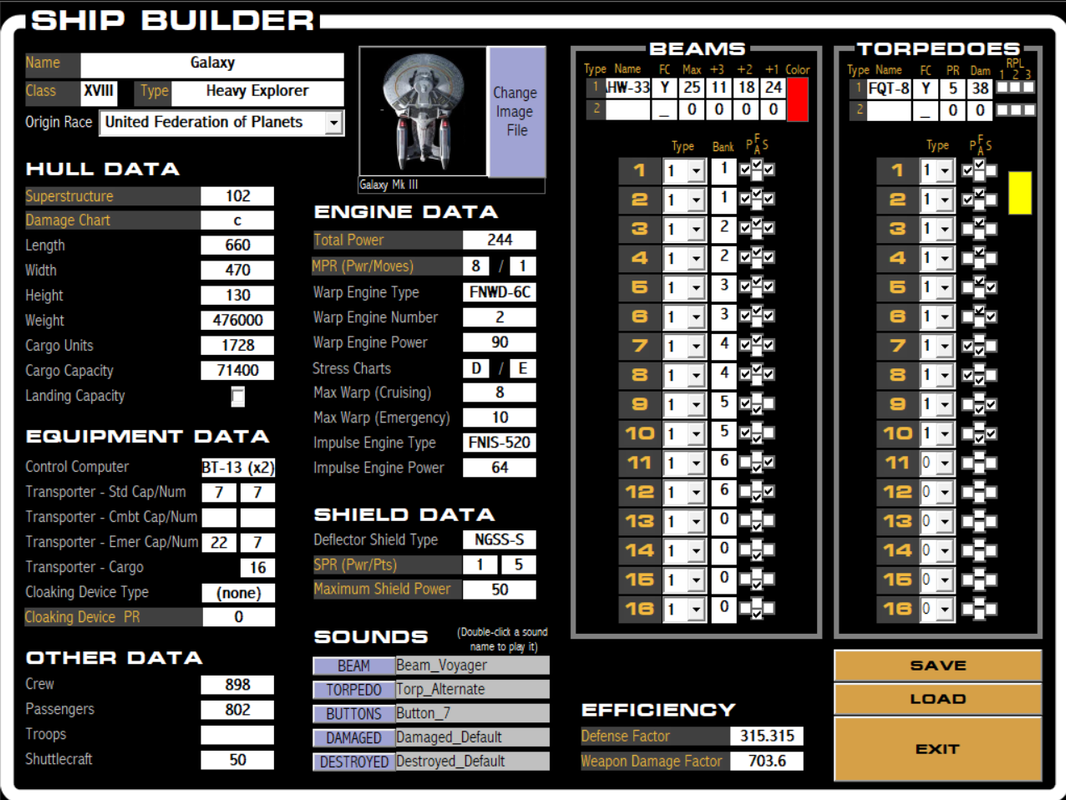 Galaxy Class Mark VIII — Postimages