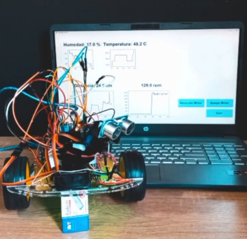 GitHub - ciborgland/tablero-robot: Tablero con gráficos en tiempo real - Proyecto Arduino con ...