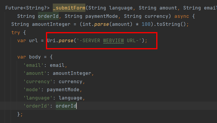 GitHub - izipay-pe/Webview-Redirect-Flutter-Dart
