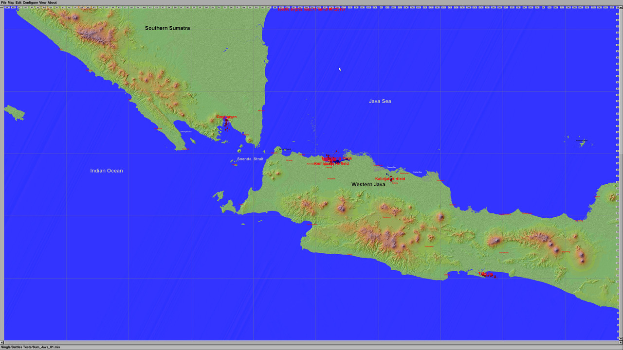 SOUTHERN SUMATRA - WESTERN JAVA 1942
