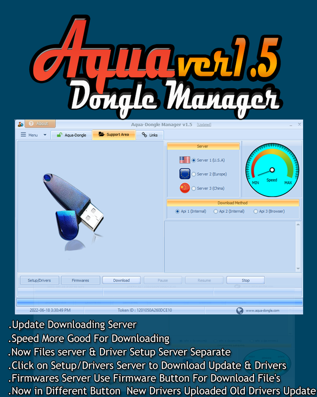 Aqua Dongle MAnager V1.5 Released 20/06/2022 - GSM-Forum