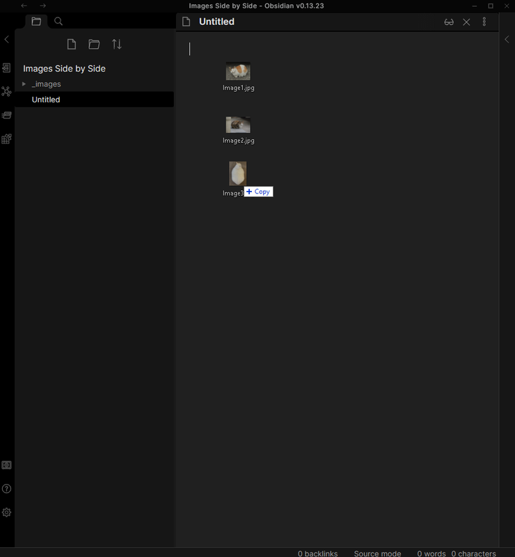 Tutorial: How to Display Images Side by Side in Obsidian – The ...