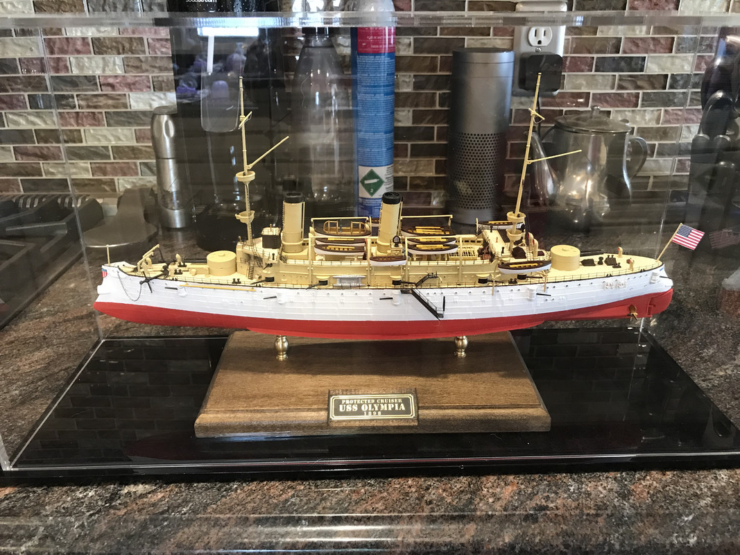 Encore Models 1/232 USS Olympia - Ready for Inspection - Maritime ...