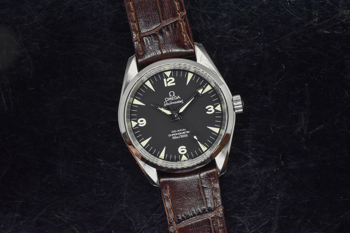 Omega Railmaster Ref. 2803.52 Co-axial Automatic 39mm | WatchUSeek ...