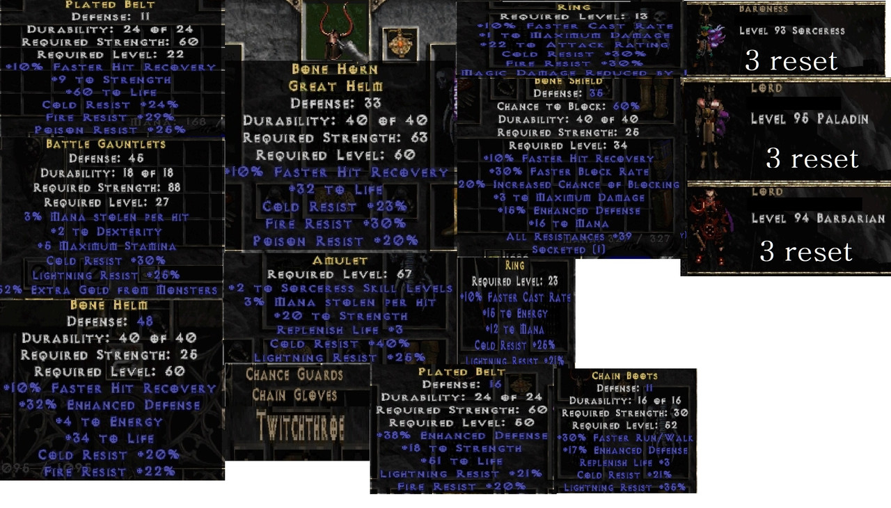 West Classic Nl Items - Topic - d2jsp