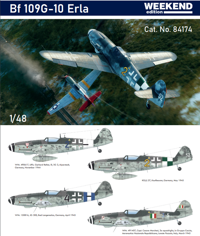 1/48 - Messerschmitt Bf.109F/G/K "Friedrich"/"Gustav"/"Kurfürst" & Avia ...