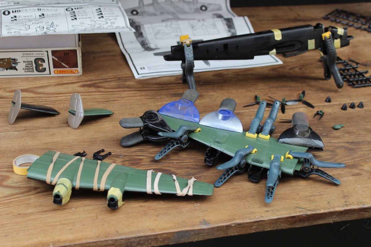 PK-604 : Halifax B. Mk. I (1979) FINISHED. - Matchbox 50th Anniversary ...