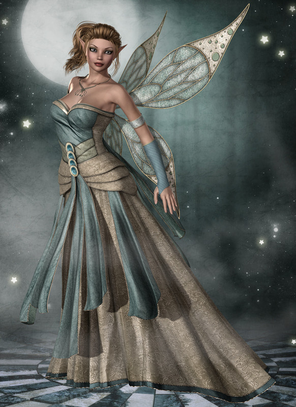 Luna Fairy Bundle 2026 - Free Daz 3D Models