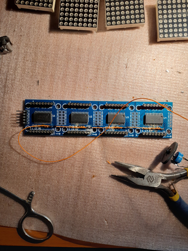 Reglare intensitate luminoasa hardware MAX7219 - Arduino - ELFORUM - Forumul electronistilor