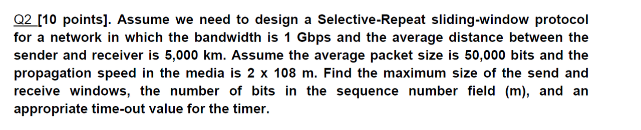 Q2_[10 points]. Assume we need to design a | Chegg.com