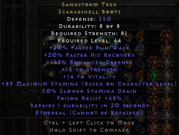 Near Perfect Eth Treks - Topic - d2jsp