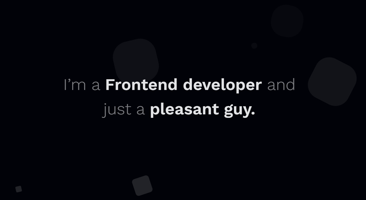 Bondarkoff — Developer