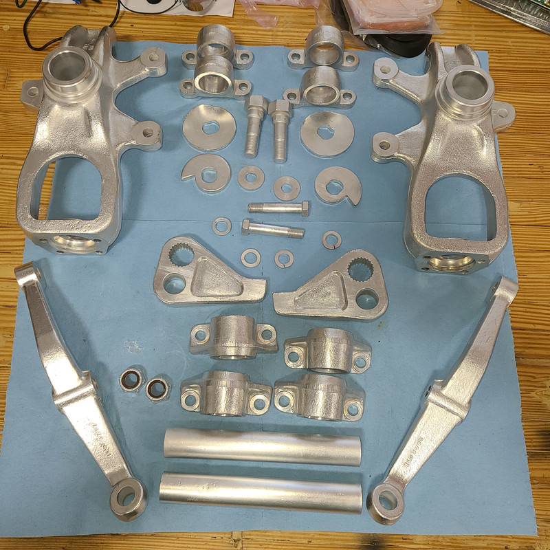 2 Box 2 of 2 Uprights, Torsion Bar Brackets, Housing Blocks and Steering Arms — Postimages