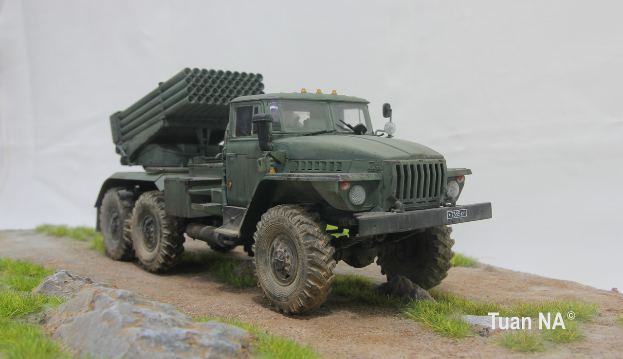 1/35 BM-21 (Ural 375D, Ural 4320, Zil 131) - Ready for Inspection ...