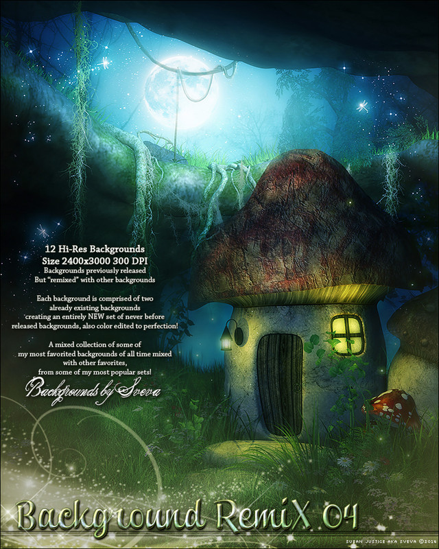 Background RemiX 04 2025 - Free Daz 3D Models