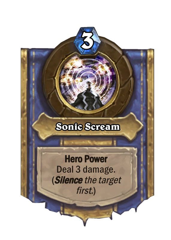 05 Black Bolt Hero 03 Sonic Scream Hero Power — Postimages