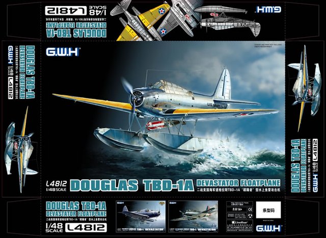 1/48 - Douglas TBD-1 Devastator by Great Wall Hobby - released - new ...