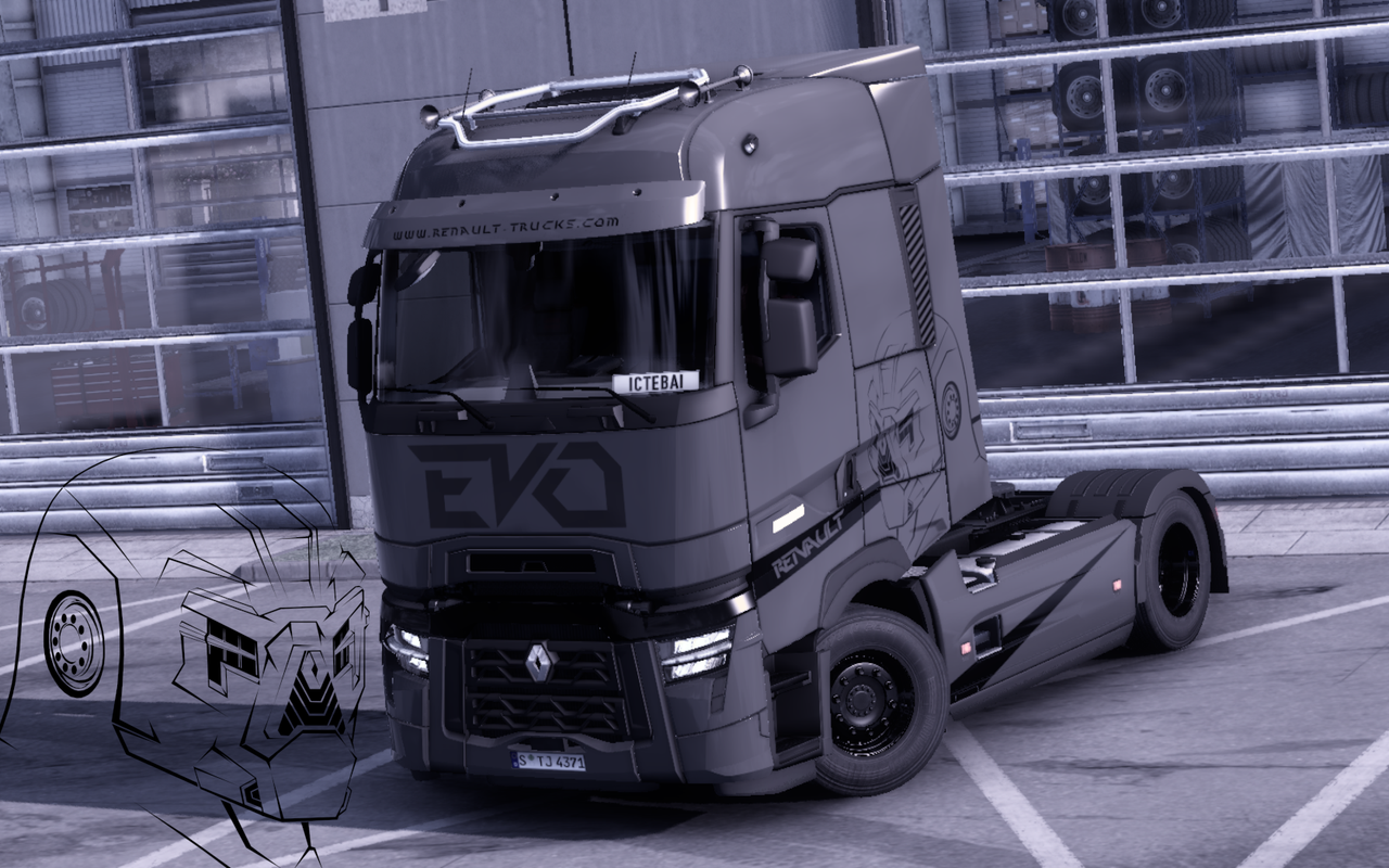 Skins for Renault T by STEVOLVO - SCS Software