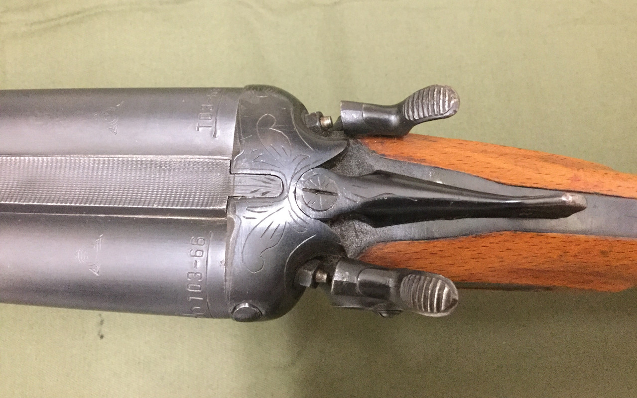 Picked up an interesting Russian double barrel shotgun > General ...