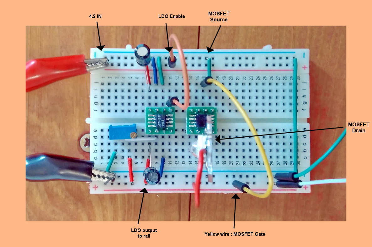 Linear Technology LT1963 1.5A LDO - Output current no more than 100mA ...