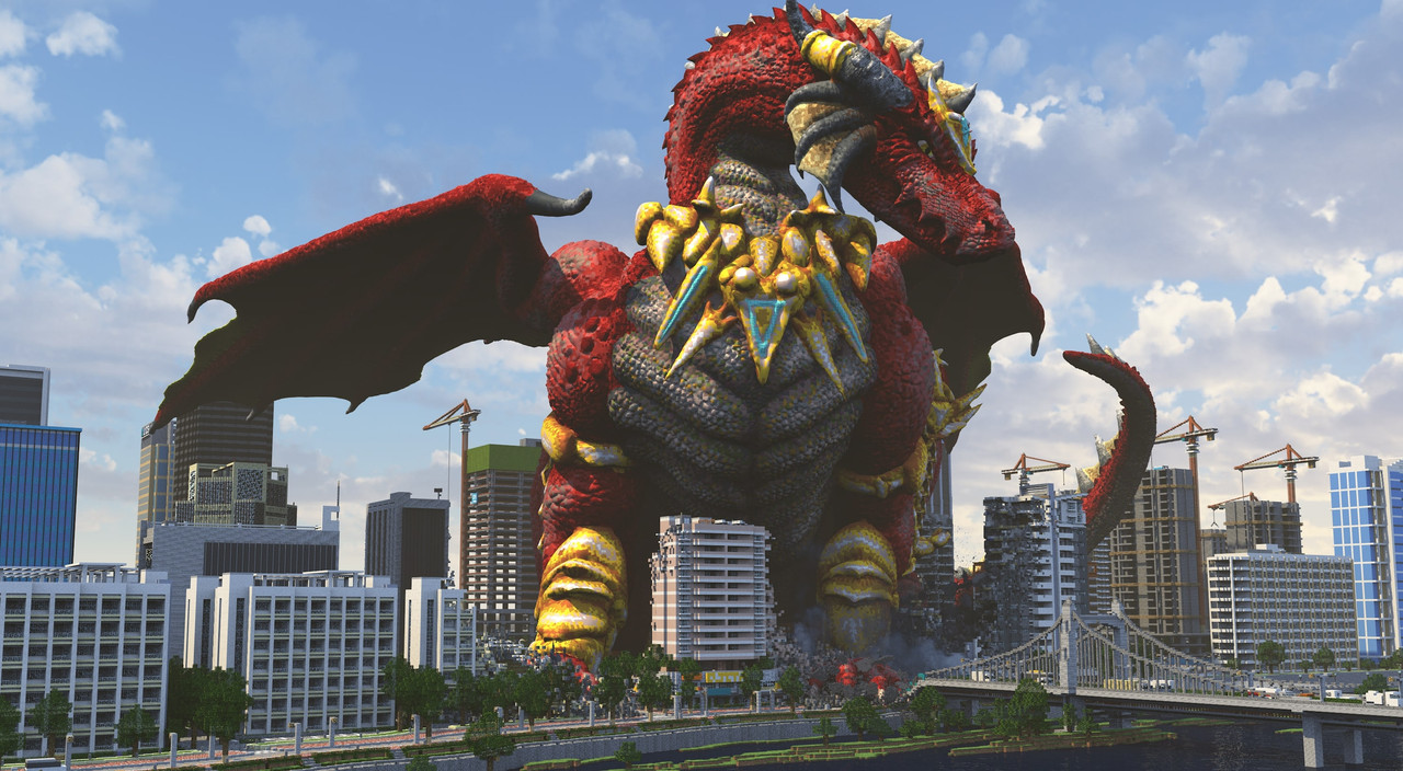 Large collection of my dragon builds renders [Vol. 1]