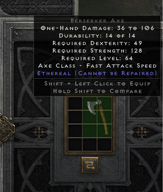 Eth Bersker Axe - Topic - d2jsp