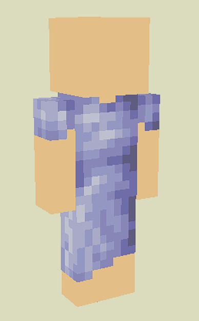 Blue and black dress Minecraft Skin