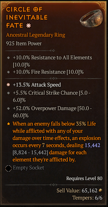 Light Spear Sorc Attack Speed Ga And Crit Ring - Topic - d2jsp