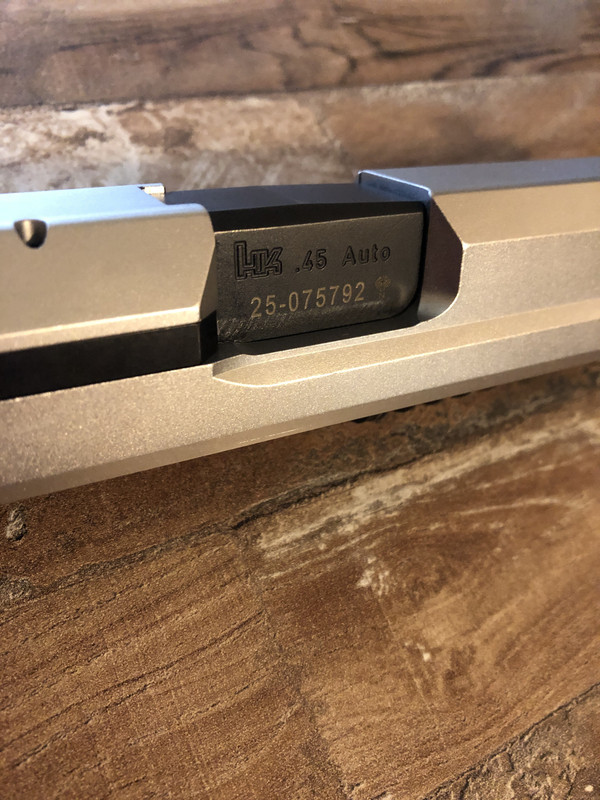 SOLD - USP45 complete stainless slide | HKPRO Forums