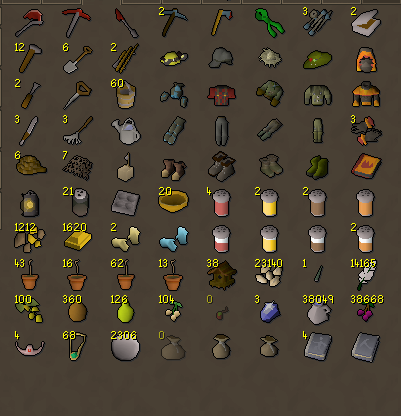 [OSRS] When you reorganize & clean your bank =D : BankTabs