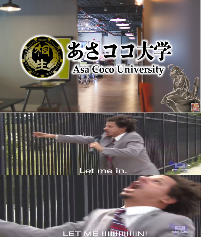 AsaCoco University is my target education! : r/Hololive