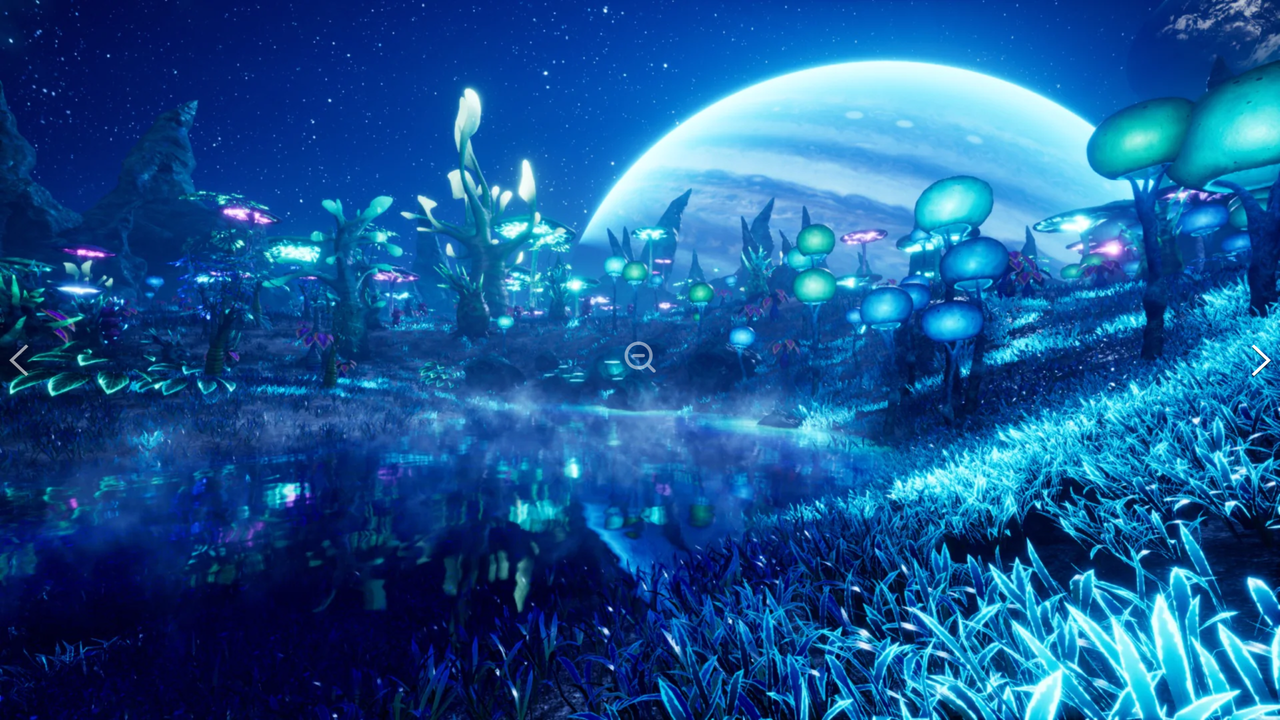 [ Unreal Engine Landcape ] Alien Planet Fantasy Environment - Swamp ...