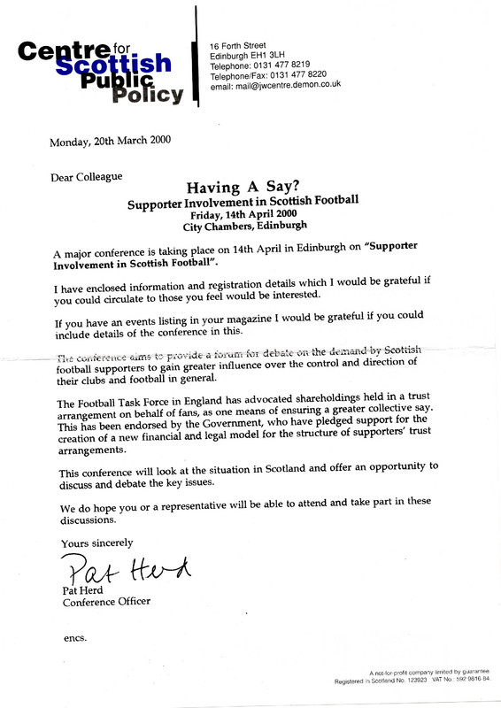 Having A Say conference, 2000 | FollowFollow.com