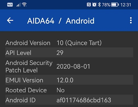 Did anyone notice that android version just disappeared after updating ...