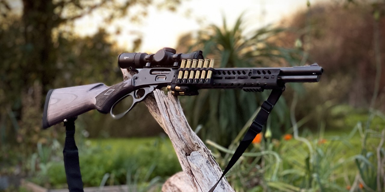 A morning out after deer with the “tactical” 1895 GSBL | Marlin ...