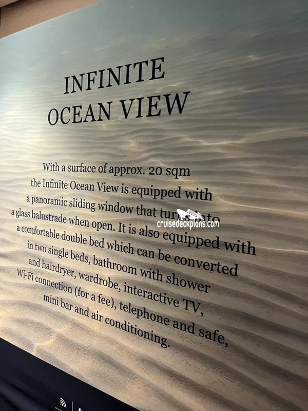 On World Europa, does the window open on the infinite ocean view cabins?... - MSC Cruises ...