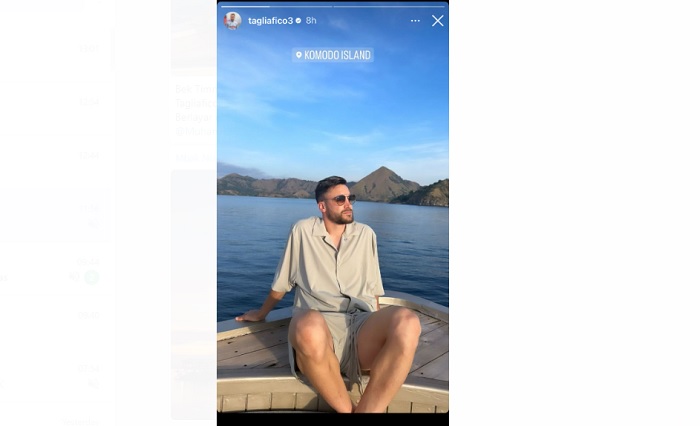 Bek Timnas Argentina Nicolas Tagliafico Lanjut Liburan, Asyik Berlayar ... Bek Timnas Argentina Nicolas Tagliafico Lanjut Liburan, Asyik Berlayar ...