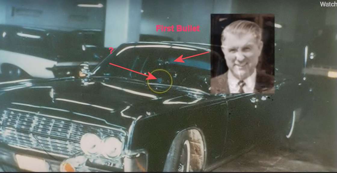 Windshield bullet hole and more - JFK Assassination Debate - The ...