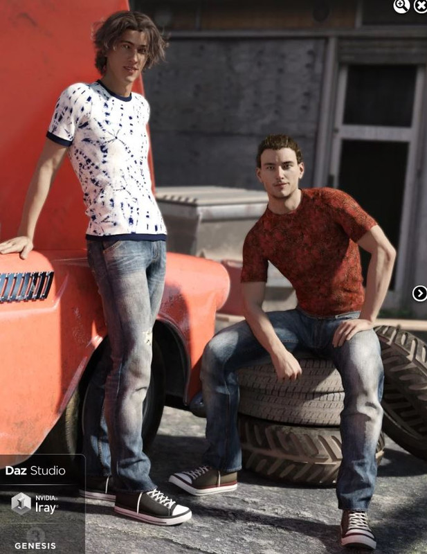 DODGE VAN AMBULANCE For DAZ Studio 2024 - Free Daz 3D Models