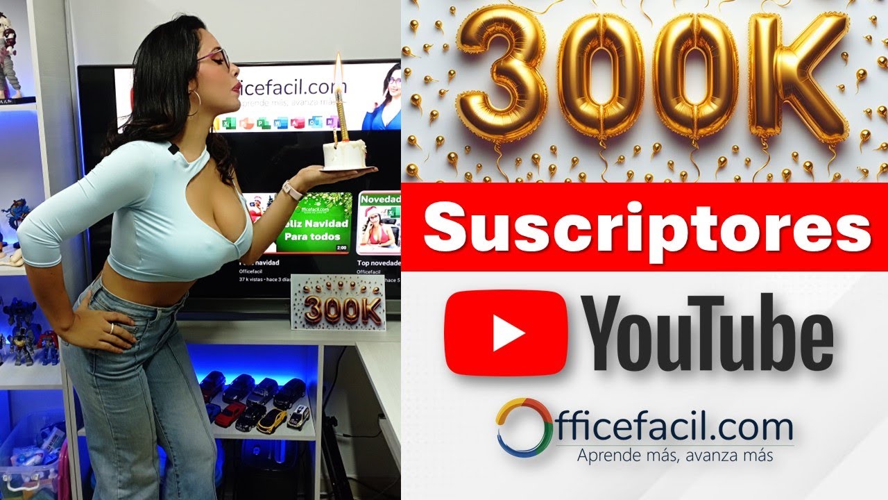 300 K suscriptores youtube muchas gracias 🎉 ( BQ) — Postimages