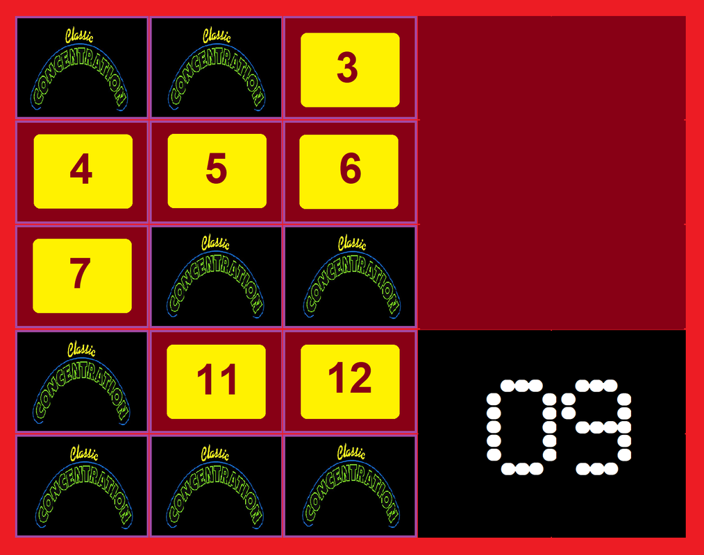 Classic Concentration Bonus Round — Postimages