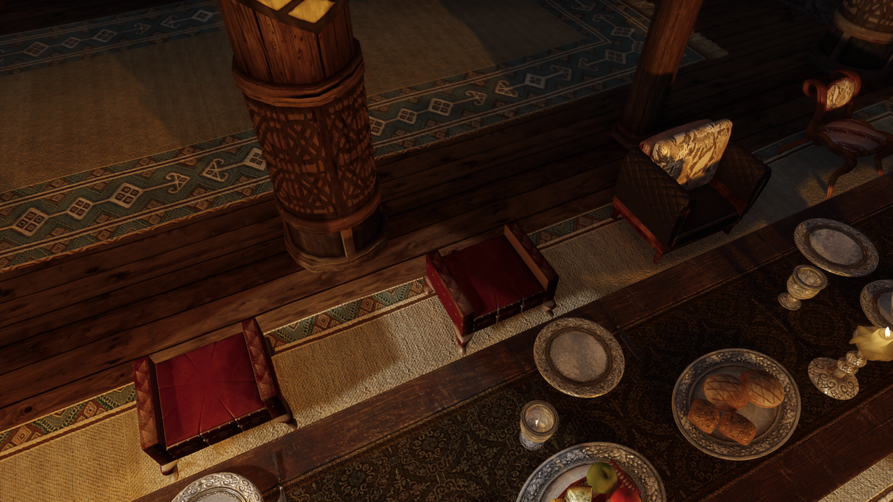 Halffaces - Ottoman Chair at Skyrim Special Edition Nexus - Mods and ...