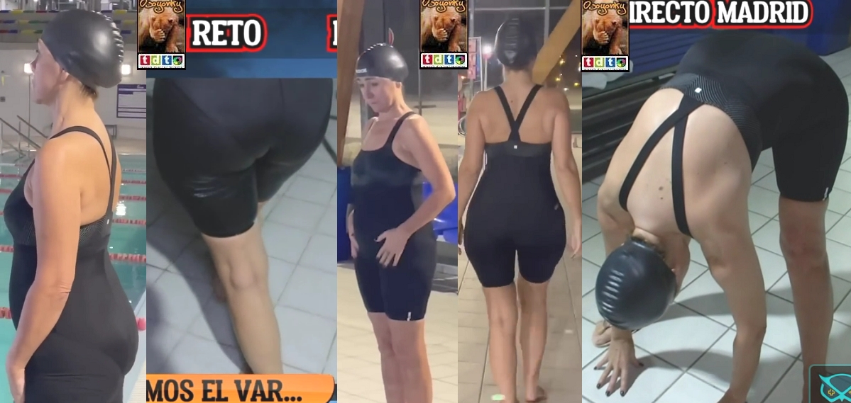 osofamosas - Carme Barcelo,culo gordo con traje de baño negro "CHIRINGUITO,EL RETO" - material ...