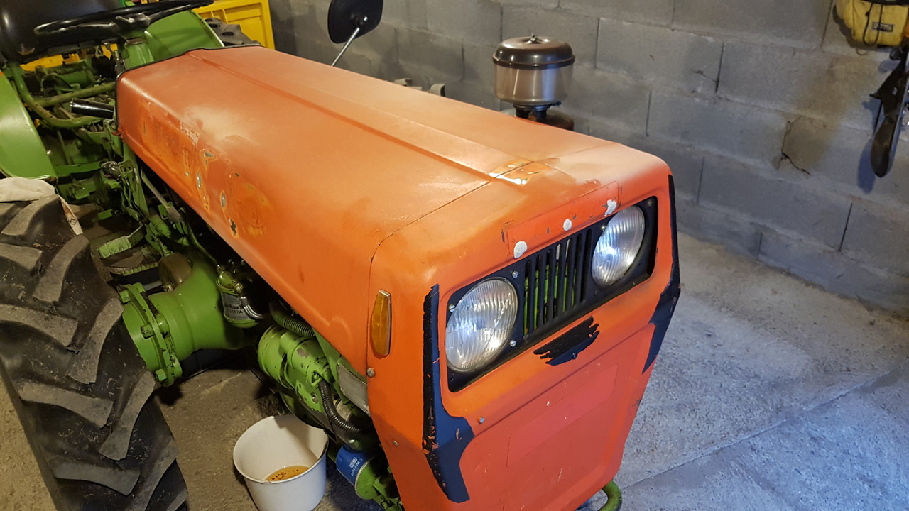 [Agria 9900-E] Lavado de cara