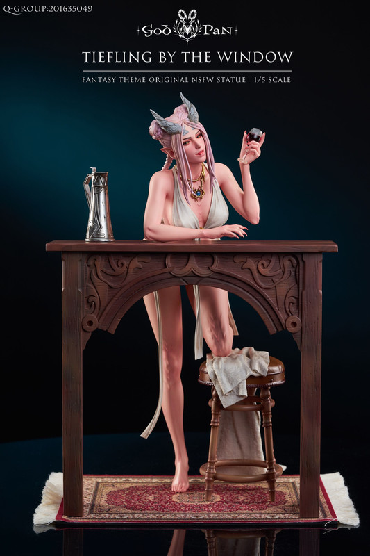 潘神 窗畔的提夫林 博德之門3 1/5 GK - easoncool99的創作 - 巴哈姆特