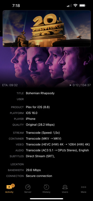 Transcoding 4K does not transcode to 4K : r/PleX