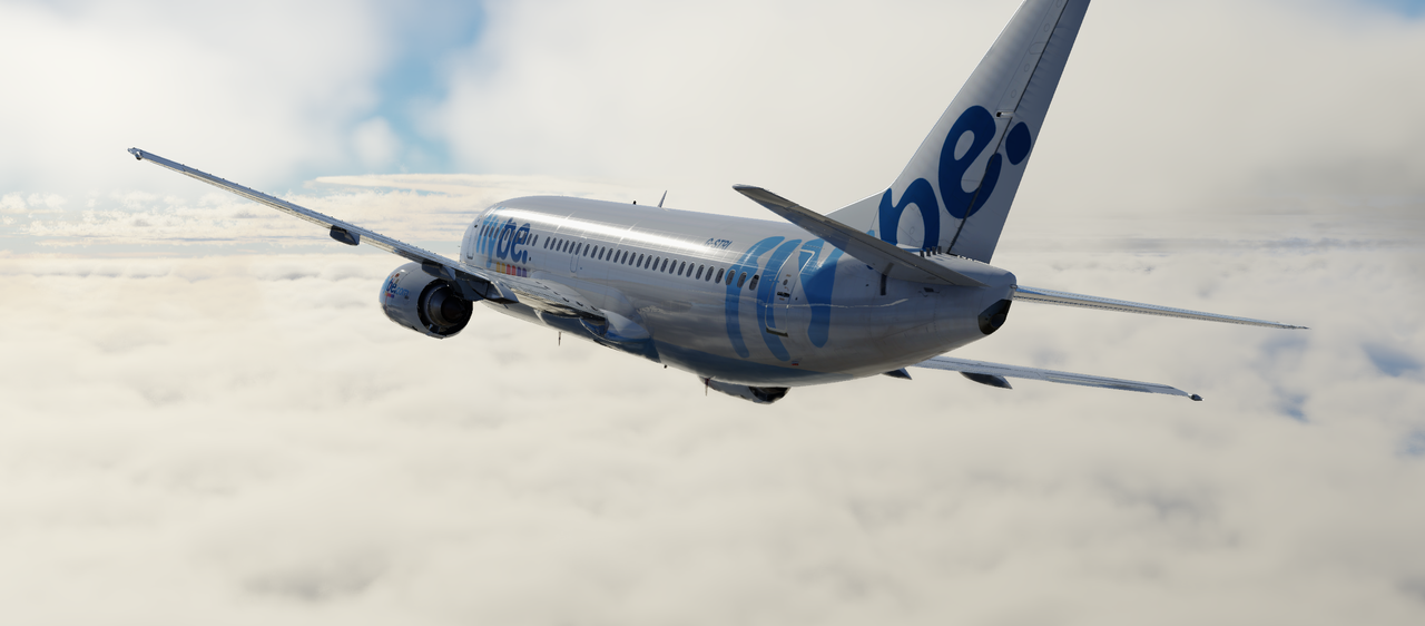 IXEG FlyBe 737-300 G-STRI Modern Logo's XP12 V1 - Aircraft Skins ...