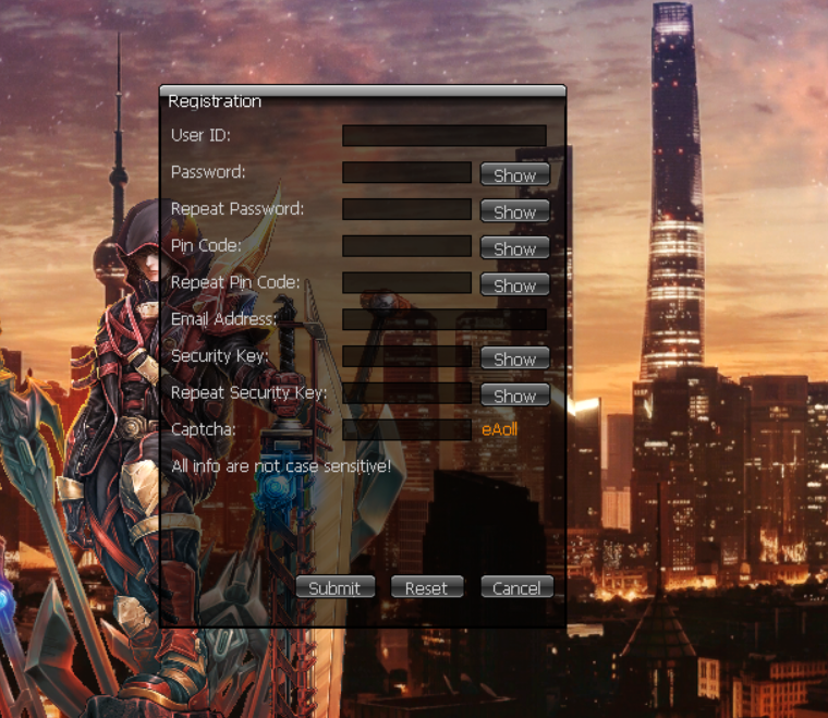 [Share] New In-game Registration UI with additional function | RaGEZONE ...