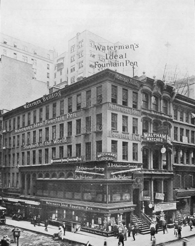 Waterman Fountain Pen Company building, New York — Postimages